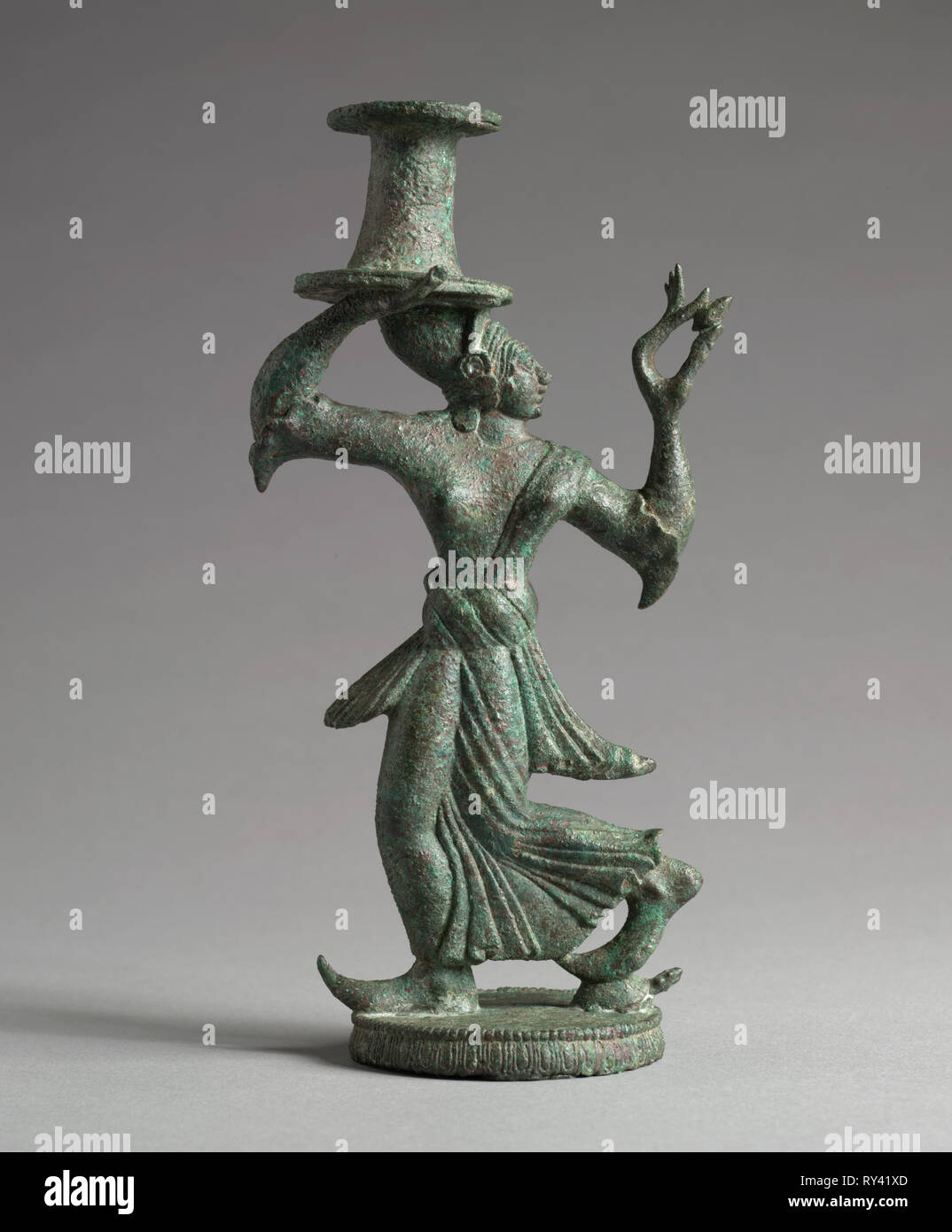 Candelabrum Stand of a Dancing Maenad, 525-500 BC. Italy, Etruscan ...