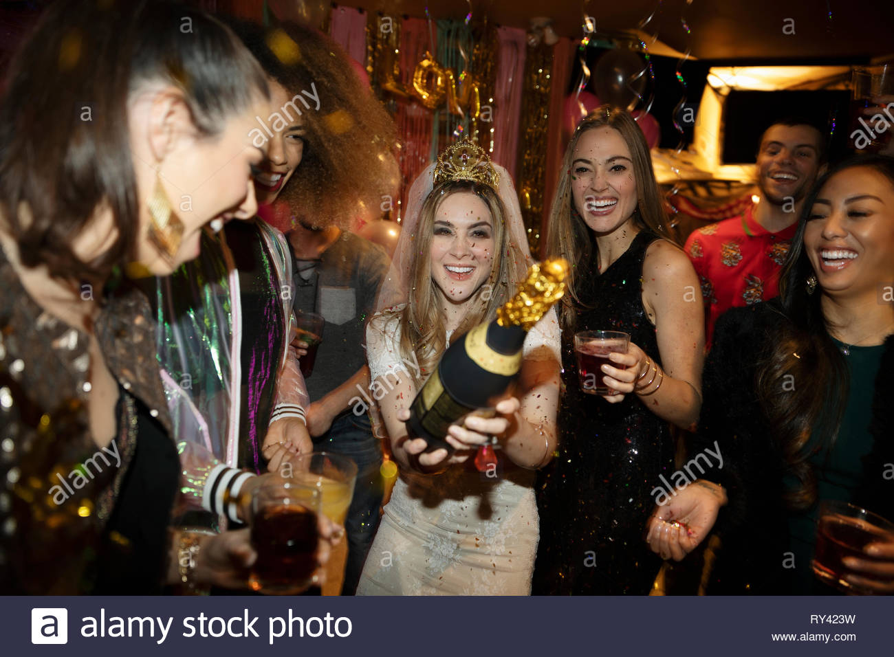 Millennial party hi-res stock photography and images - Alamy