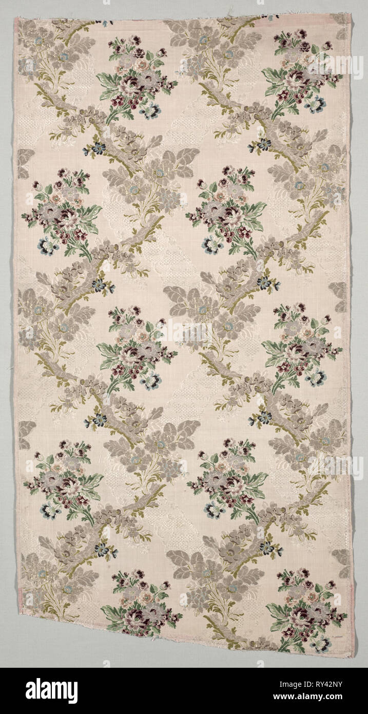 18th century silk brocade hi-res stock photography and images - Alamy