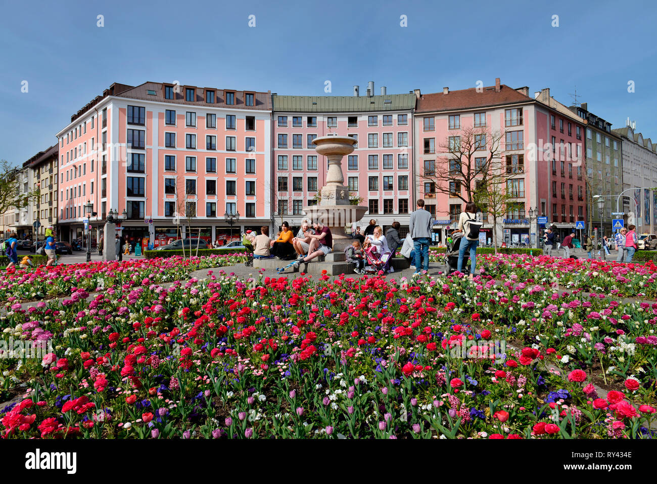 Gaertnerplatz, Muenchen, Bayern, Deutschland, Gärtnerplatz Stock Photo ...