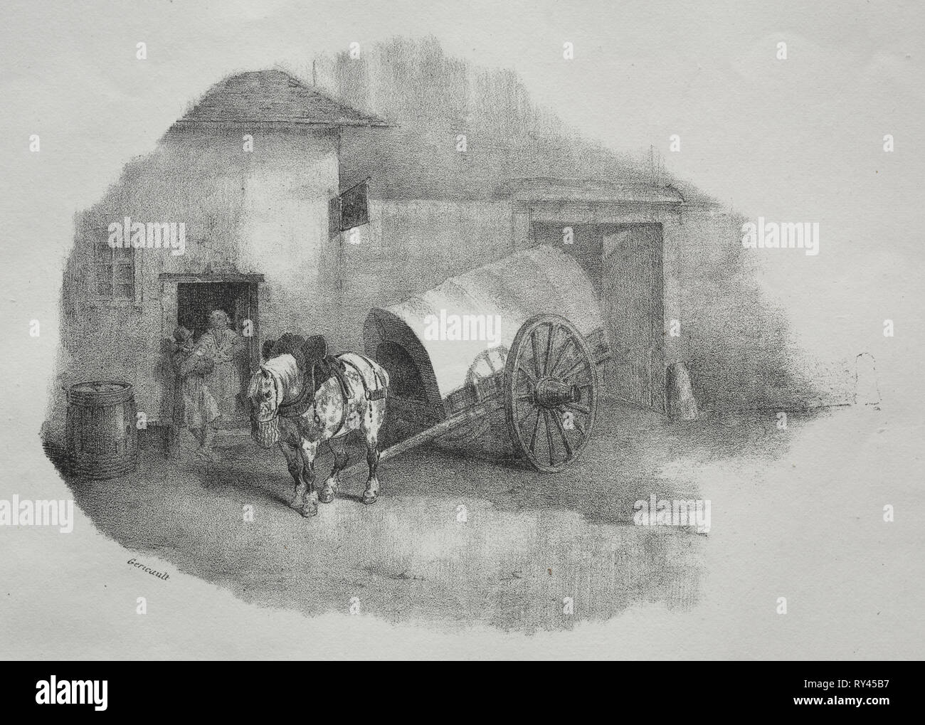 Charrette hi-res stock photography and images - Alamy