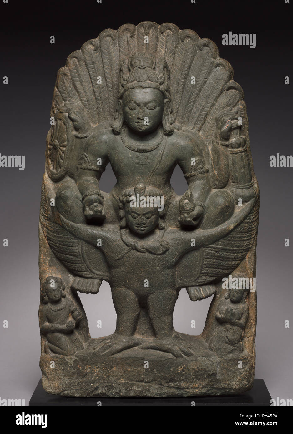 Vishnu Riding on Garuda, 500s-600s. Eastern India, early Pala period ...