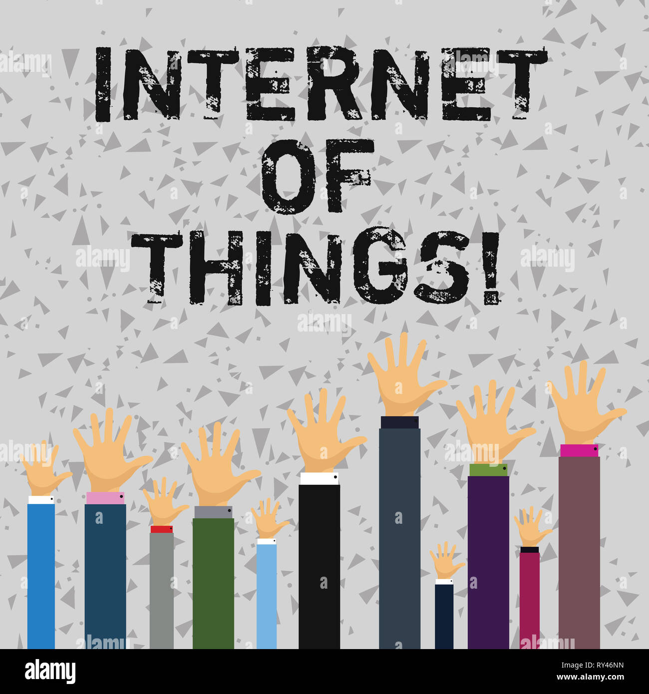 Word writing text Internet Of Things. Business photo showcasing ...