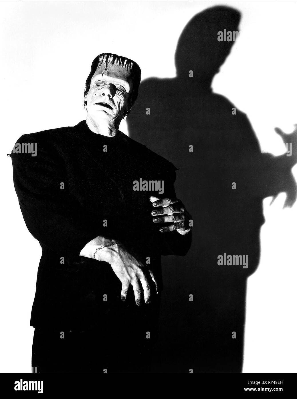 GLENN STRANGE, ABBOTT AND COSTELLO MEET FRANKENSTEIN, 1948 Stock Photo ...