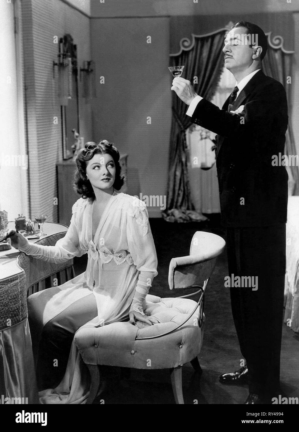 William powell and myrna loy hi-res stock photography and images - Alamy