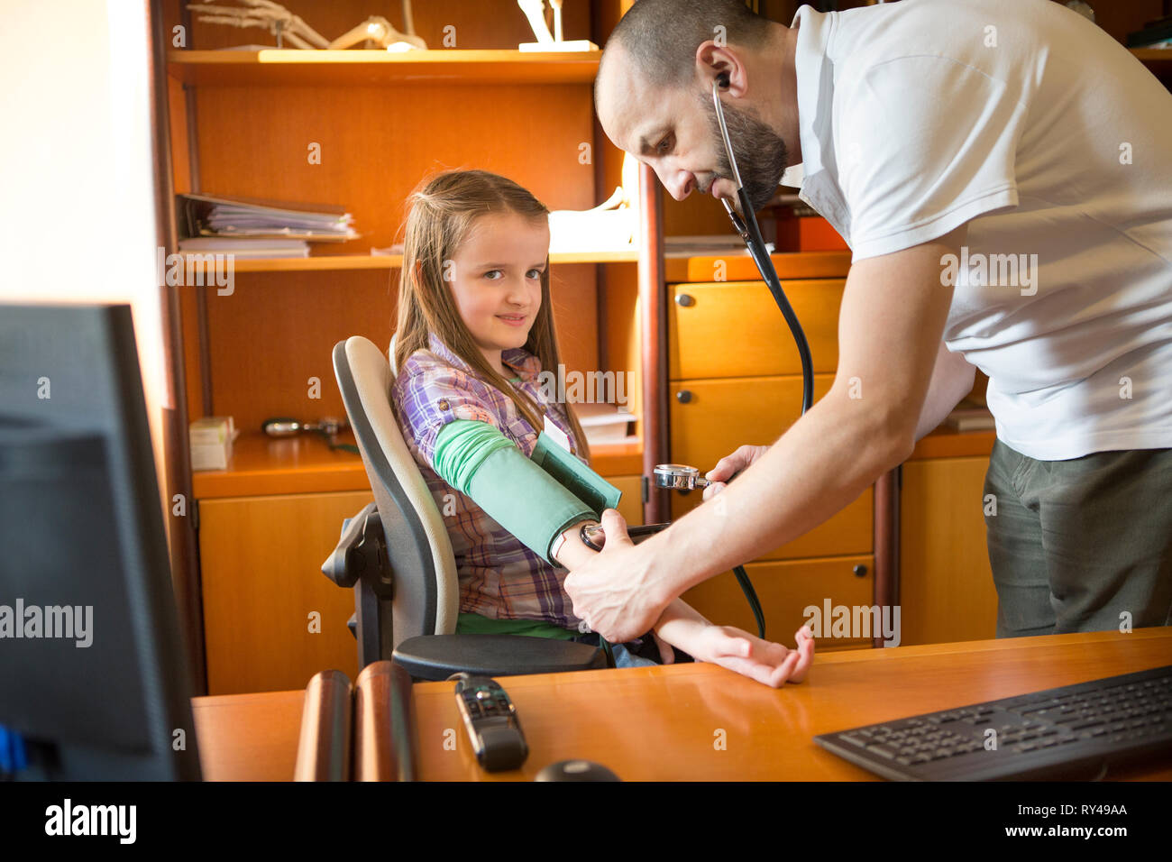 Hands doctor holding blood hi-res stock photography and images - Alamy