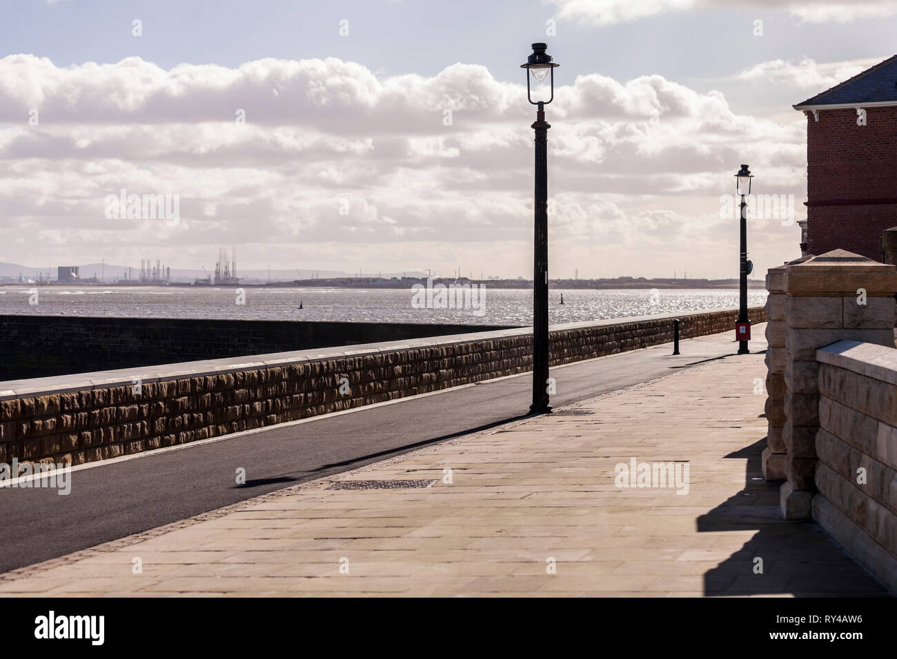 The seafront at the Headland, Hartlepool,England,UK Stock Photo - Alamy