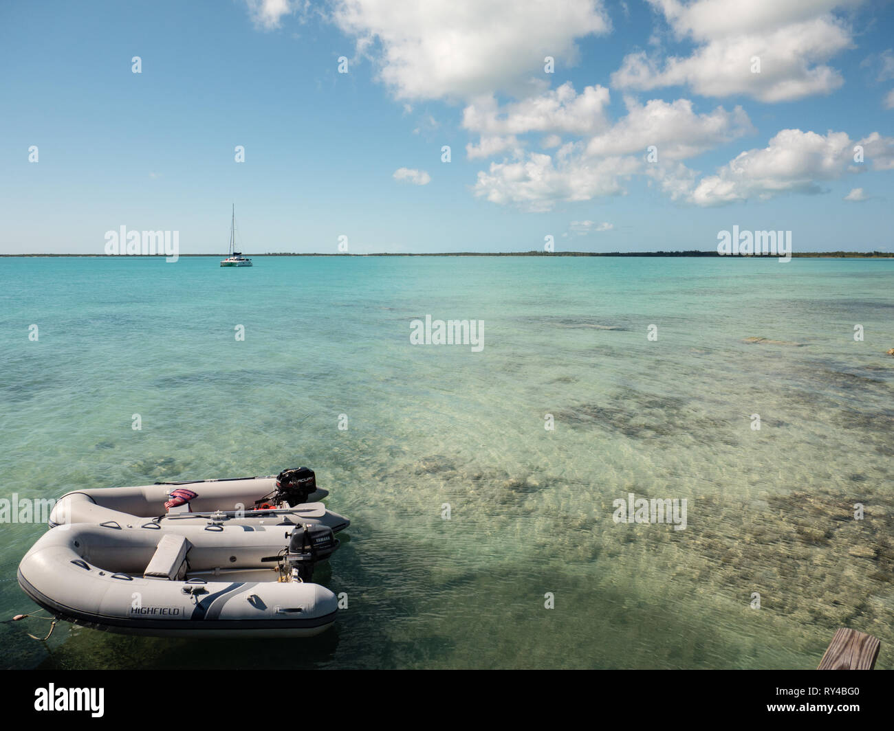 Amazing Clean and Calm Blue, Tropical Caribbean Sea, Rock Sound ...