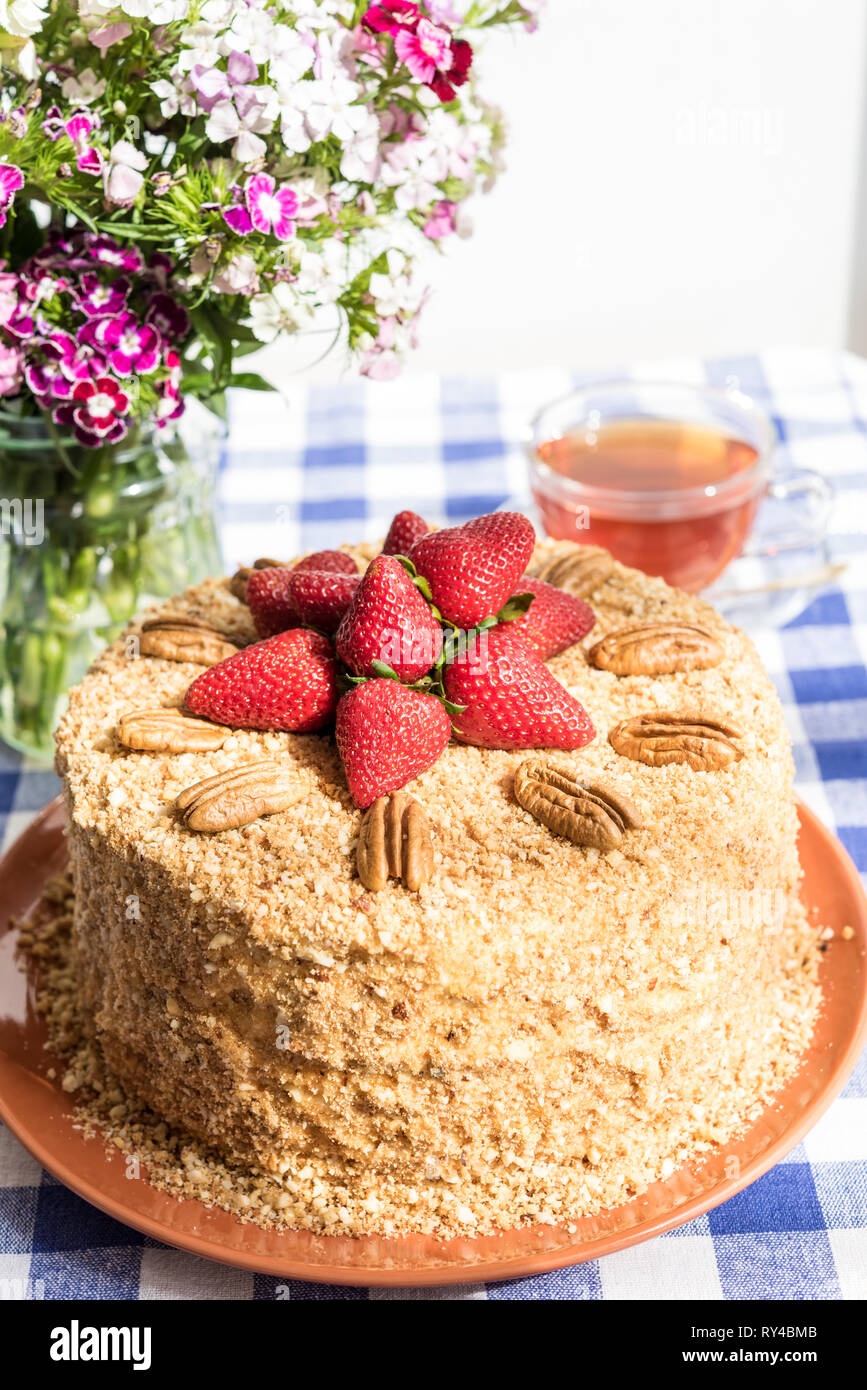 Traditional Russian Cake