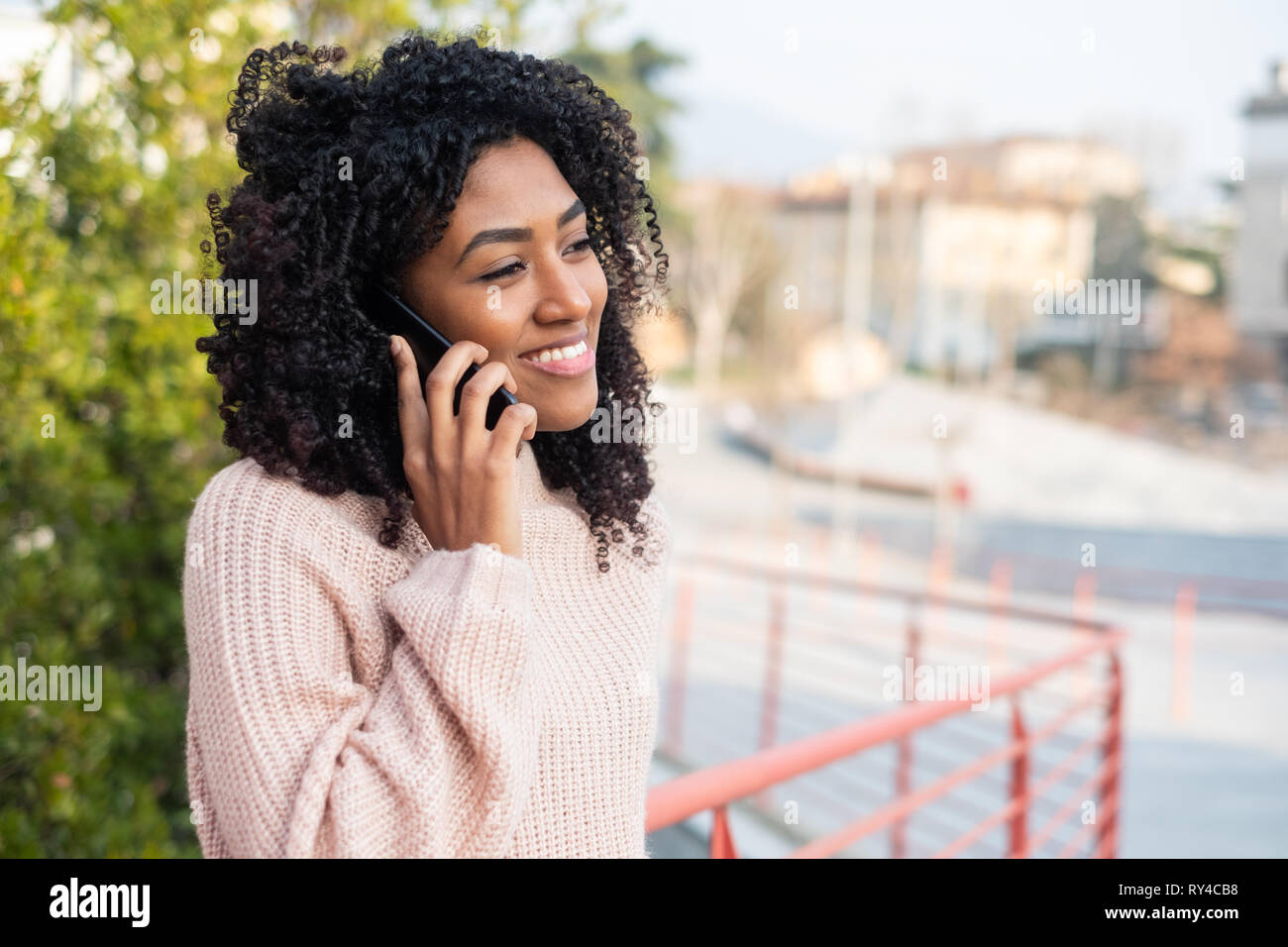 Afro millennial hi-res stock photography and images - Alamy