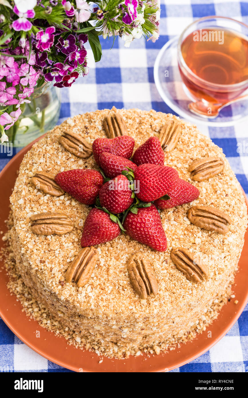 Traditional Russian Cake