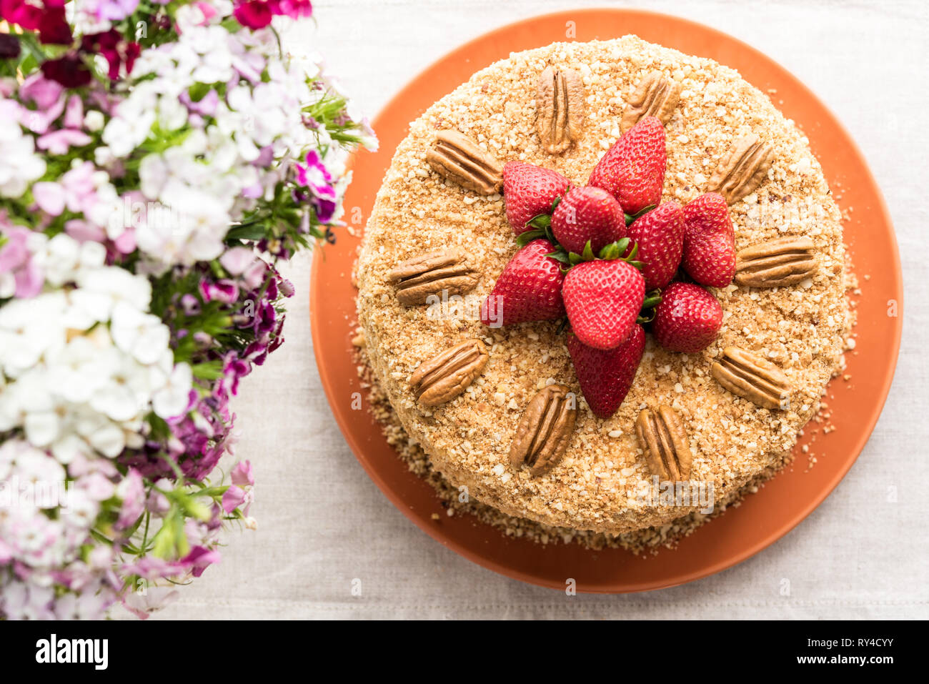 Traditional Russian Cake