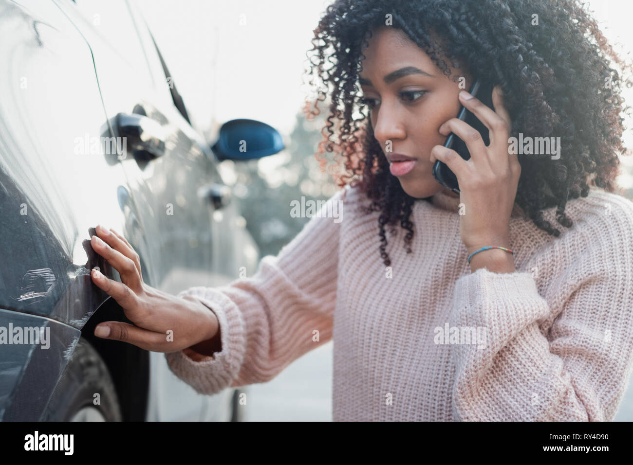 Having a breakdown hi-res stock photography and images - Alamy
