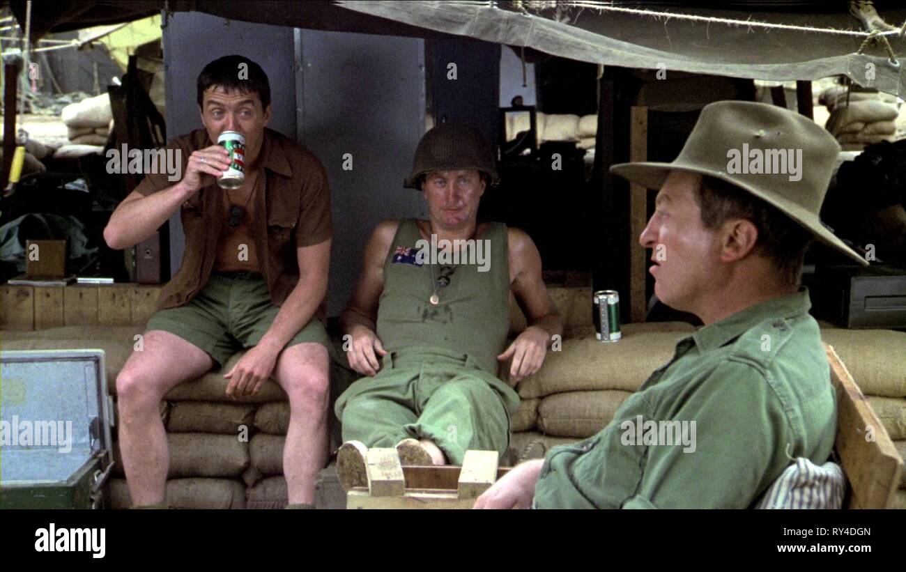 BLUNDELL,BROWN,KENNEDY, THE ODD ANGRY SHOT, 1979 Stock Photo - Alamy