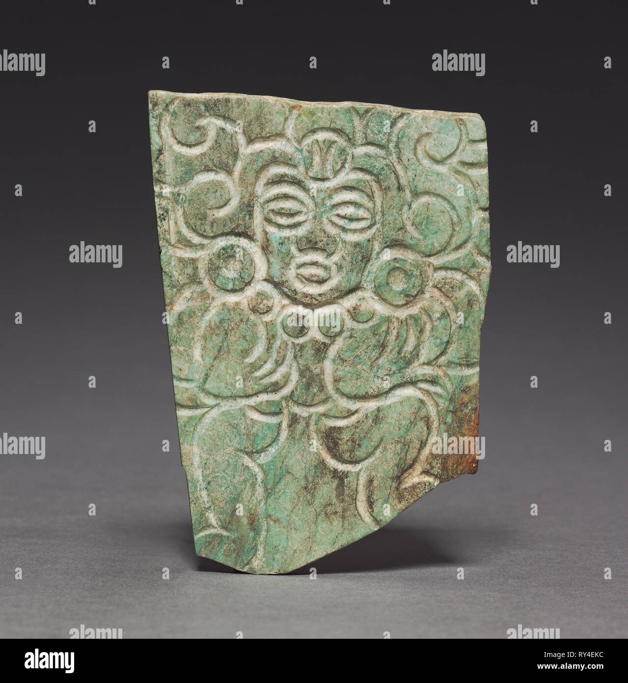 Pendant Plaque, c. 700-1000. Central Mexico, Xochicalco Style, 8th-10th ...