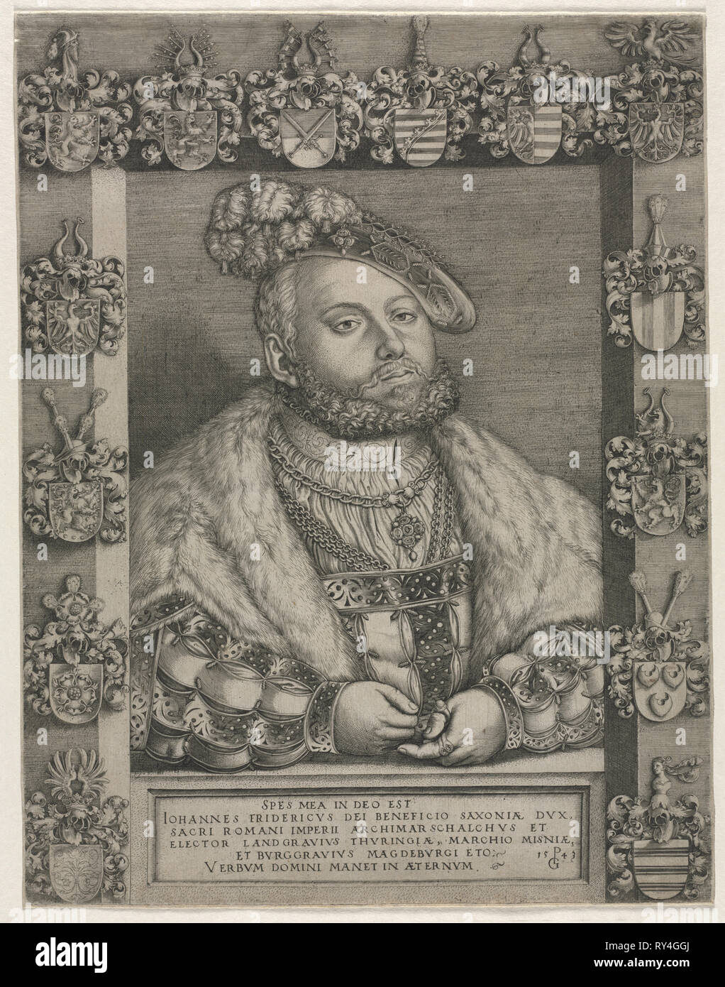 John frederick the magnanimous hi-res stock photography and images - Alamy