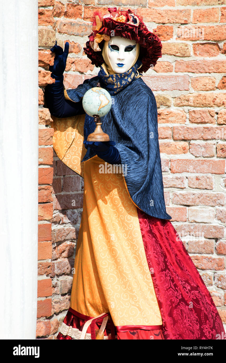 Masked carnival character hi-res stock photography and images - Alamy