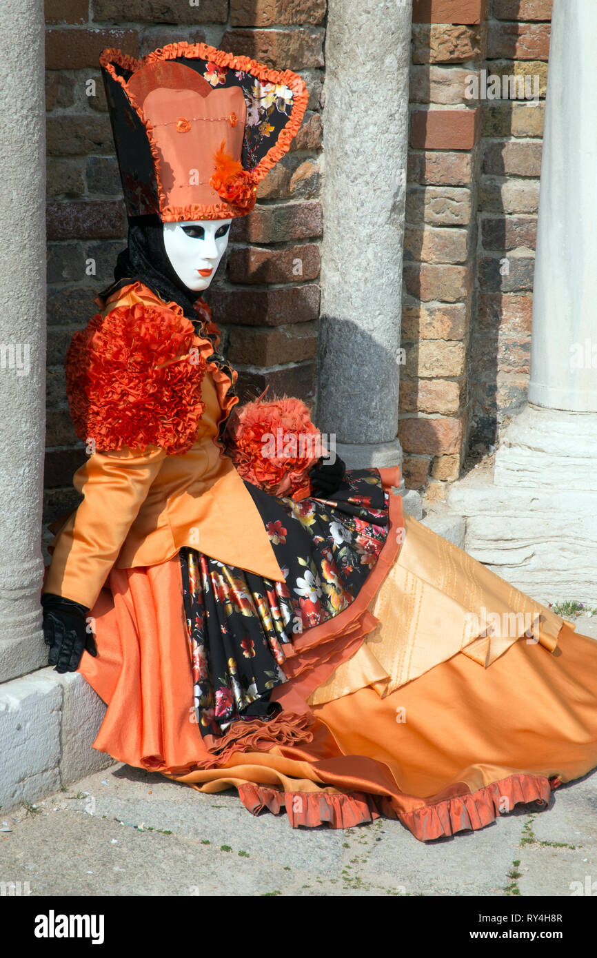 Masked carnival character hi-res stock photography and images - Alamy