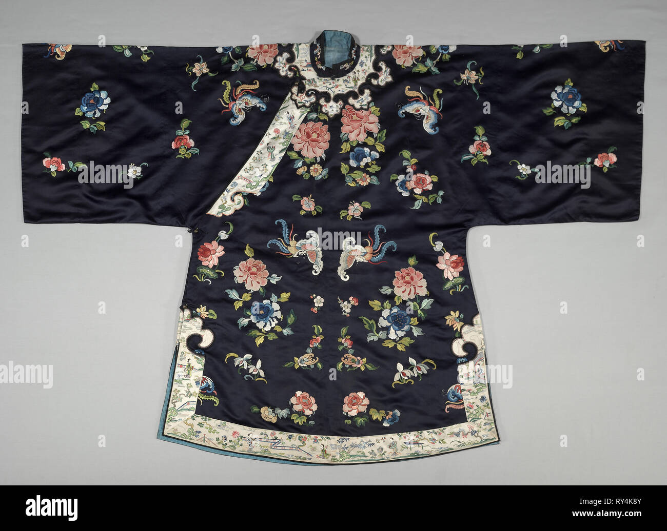 han Woman's Jacket, late 1800s with additions from 1950s-1960s. China ...