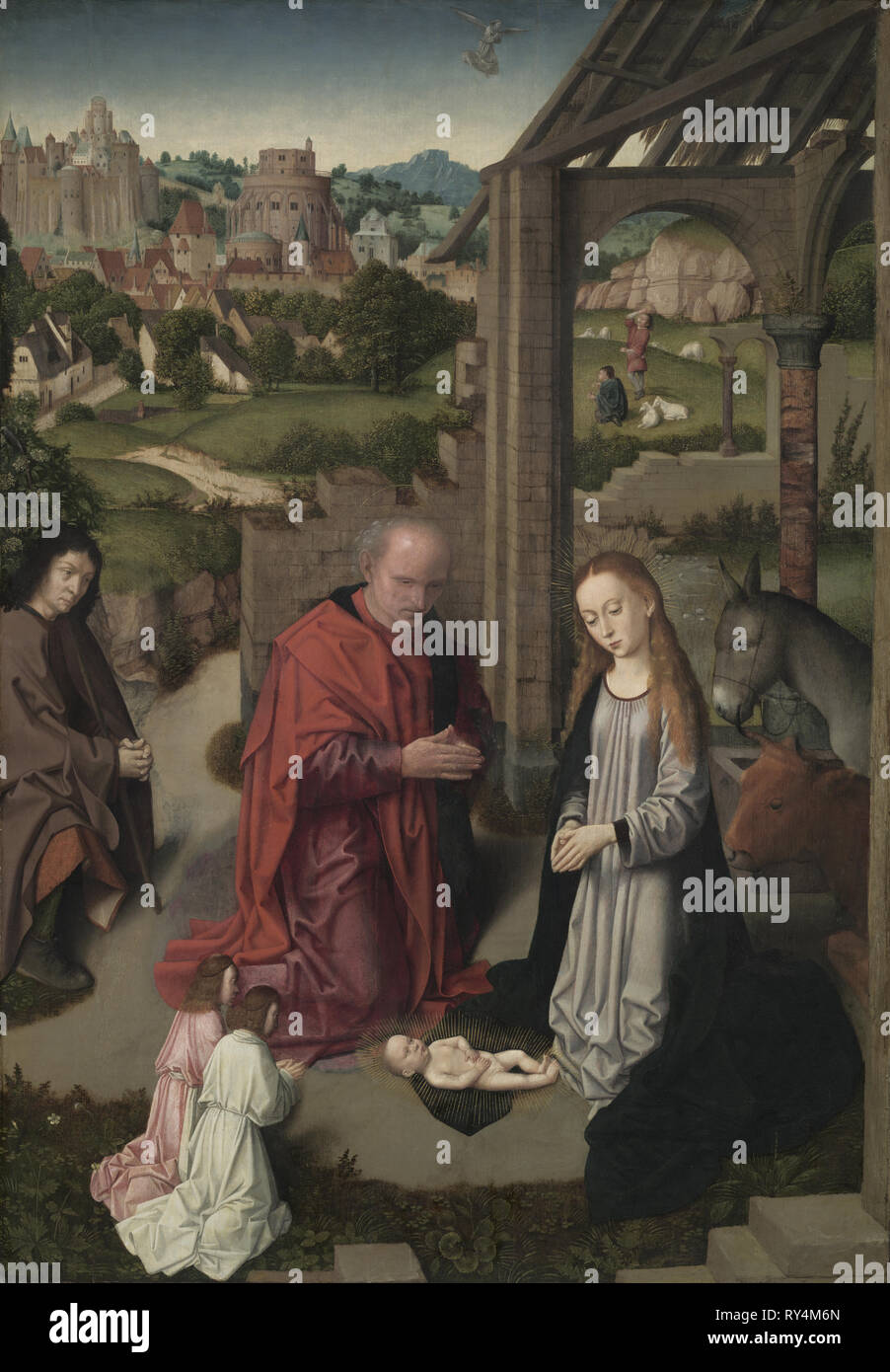 Gerard david nativity hi-res stock photography and images - Alamy