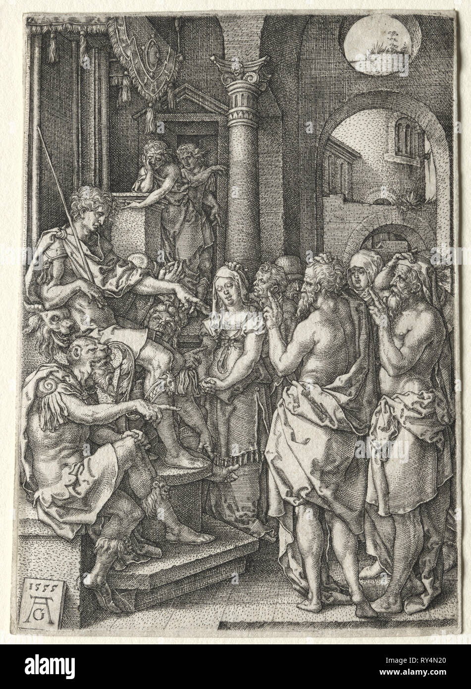 The Story of Susanna: Susanna Accused of Adultery, 1555. Heinrich ...