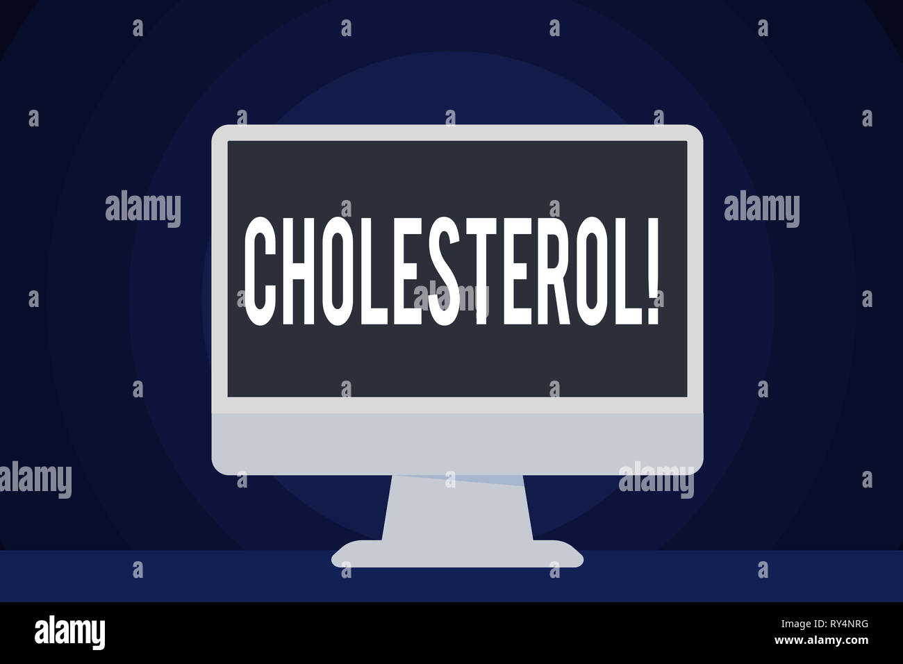 Text sign showing Cholesterol. Business photo text Low Density ...
