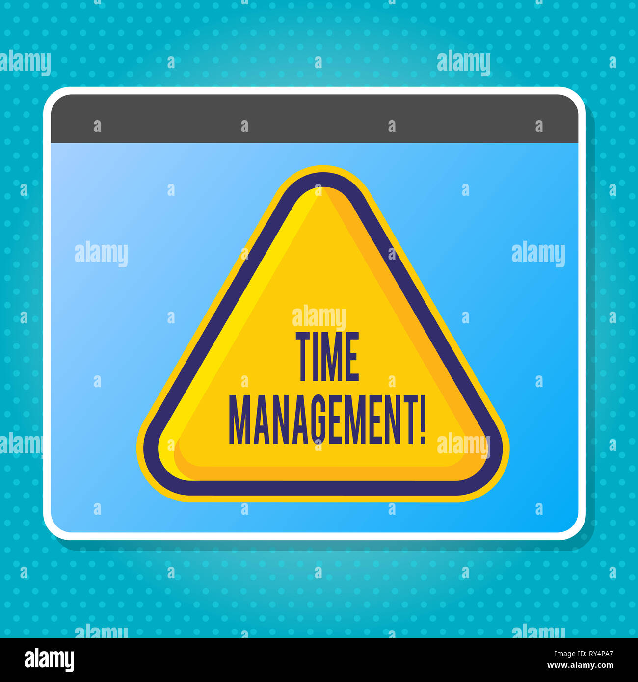 Handwriting text writing Time Management. Conceptual photo Schedule ...