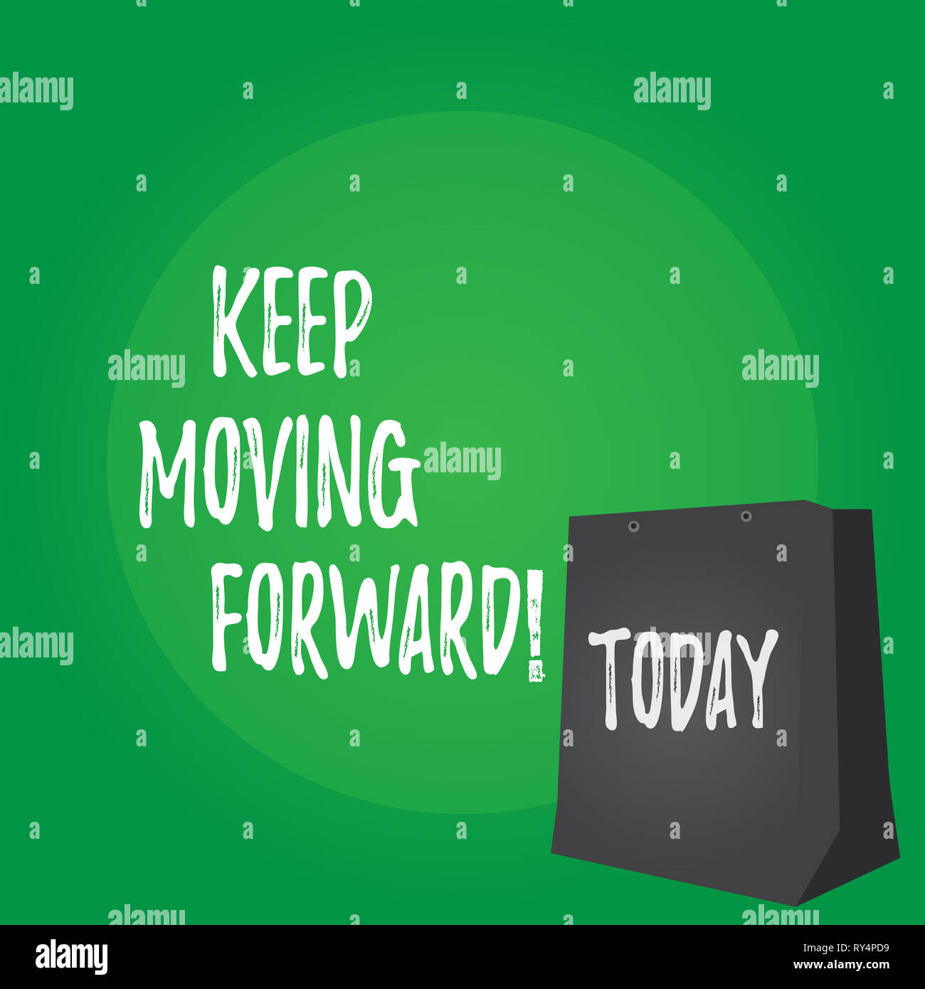 Handwriting text Keep Moving Forward. Conceptual photo improvement ...
