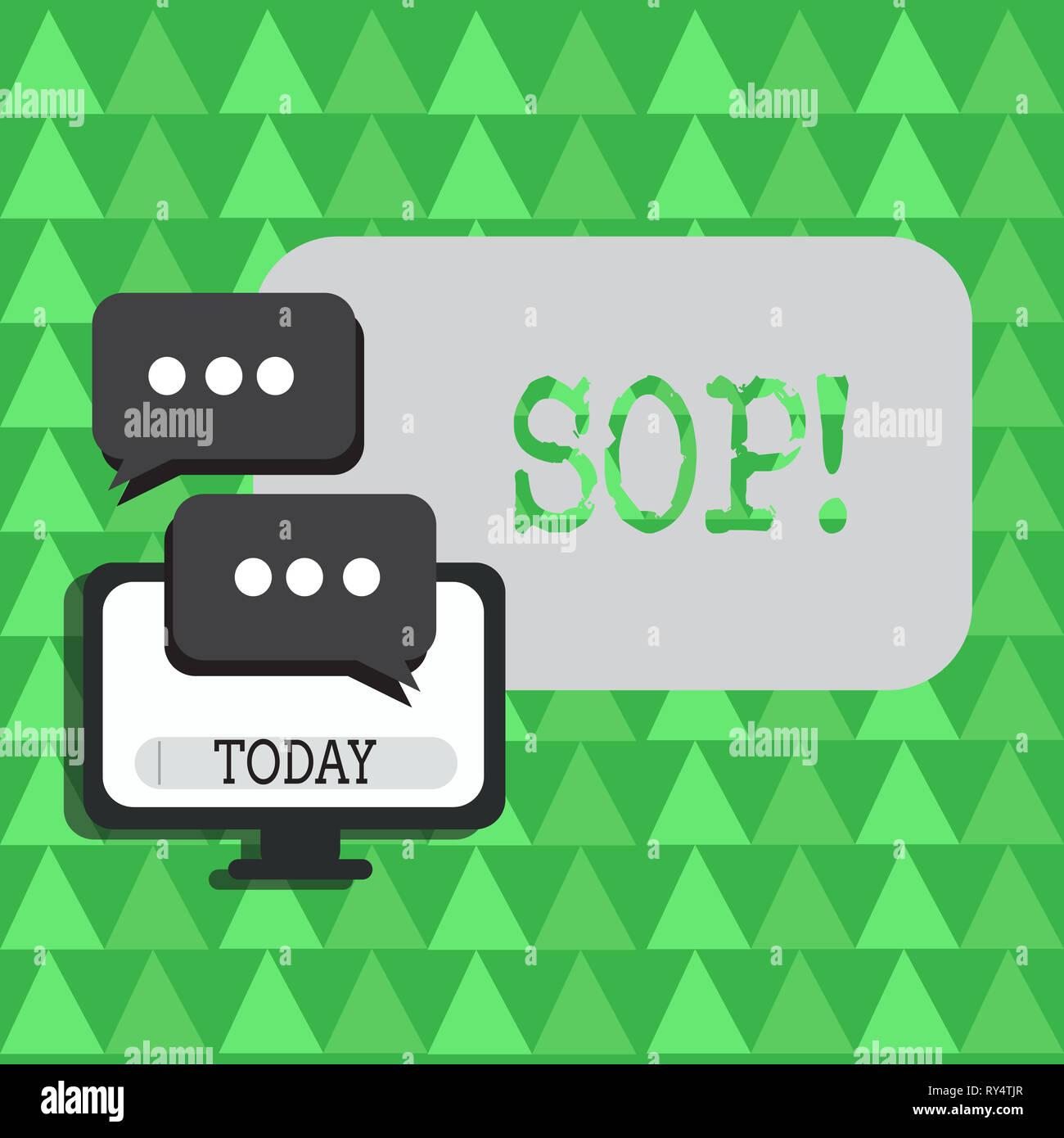 Conceptual hand writing showing Sop. Concept meaning Standard Operating ...