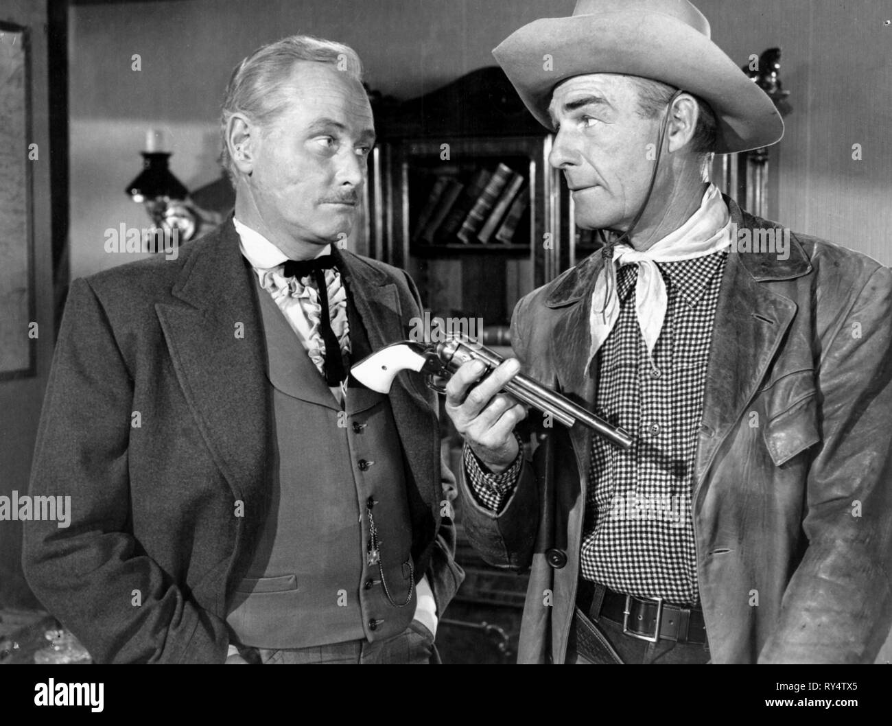 MACREADY,SCOTT, THE STRANGER WORE A GUN, 1953 Stock Photo - Alamy