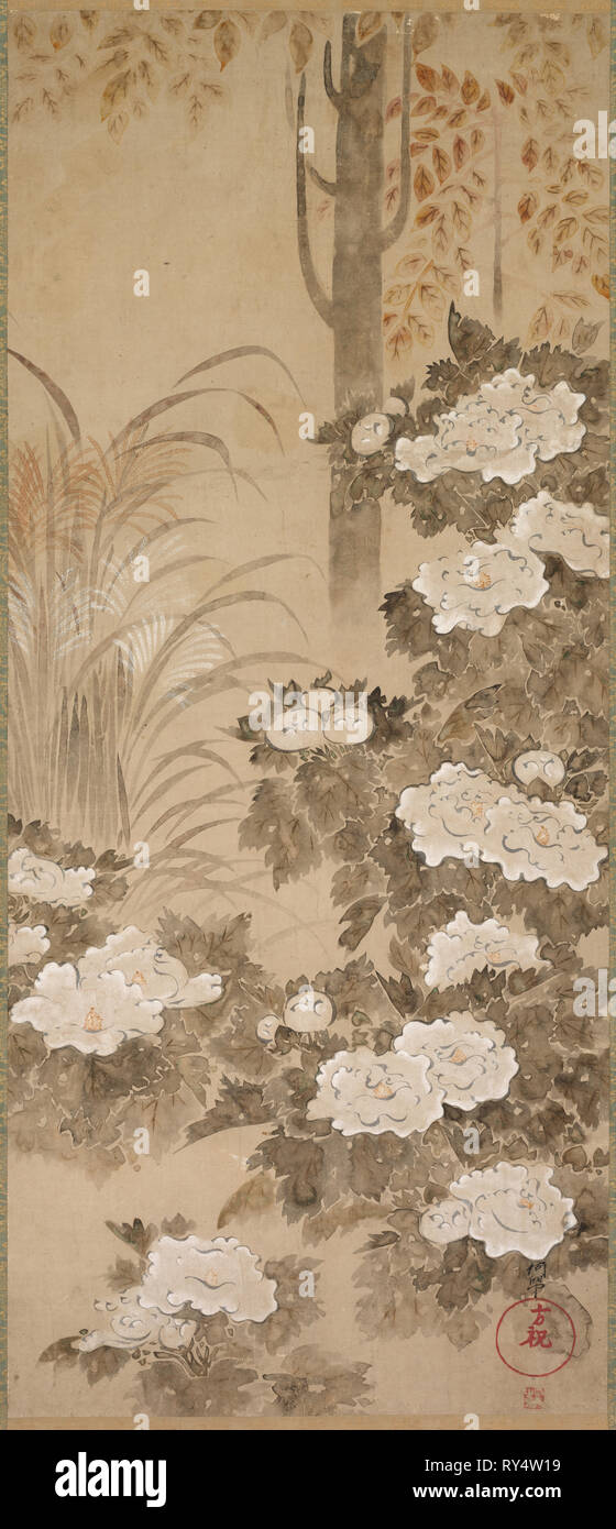 Japanese ink painting 1700s hi-res stock photography and images - Alamy