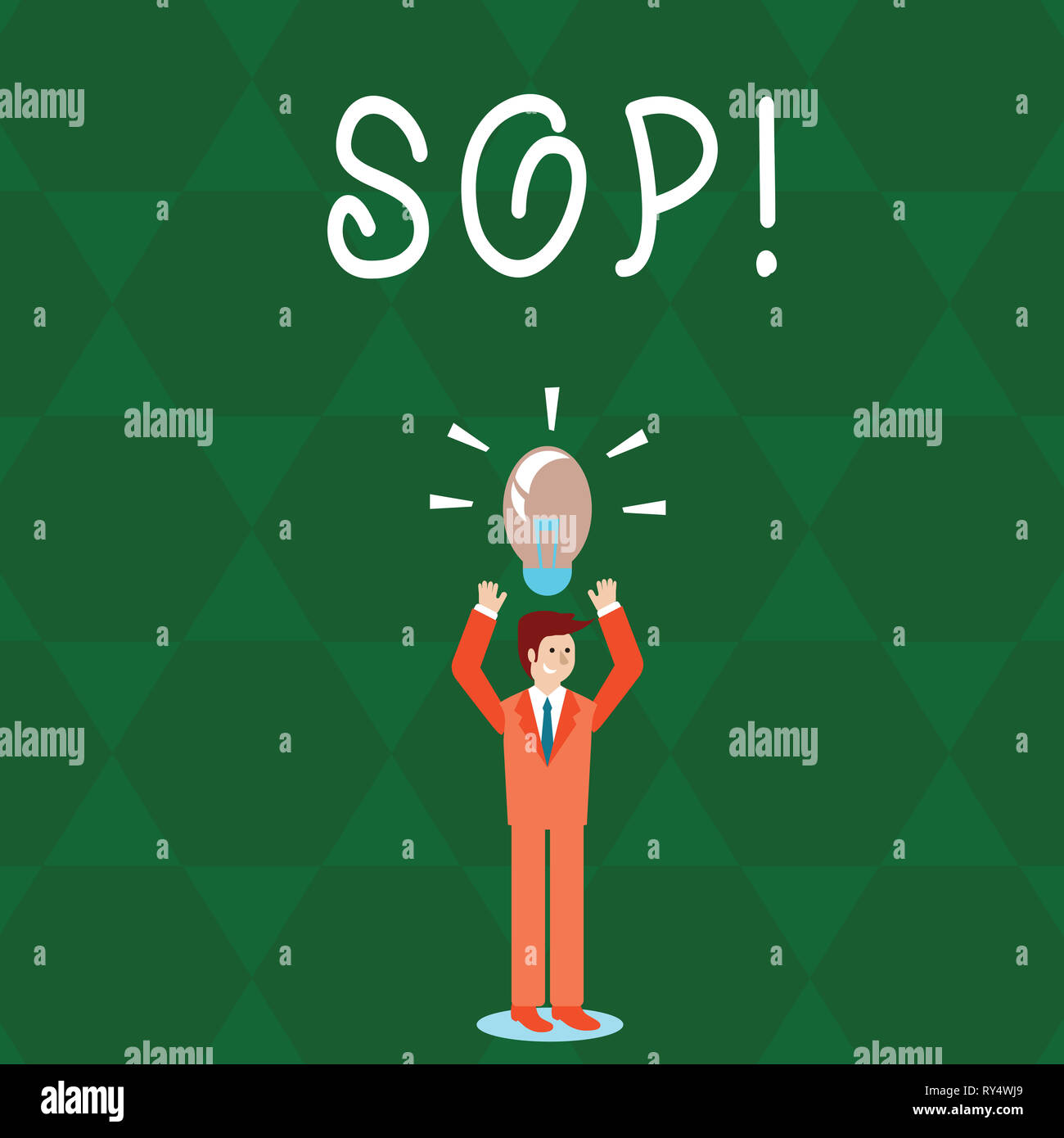 Text sign showing Sop. Business photo text Standard Operating Procedure ...