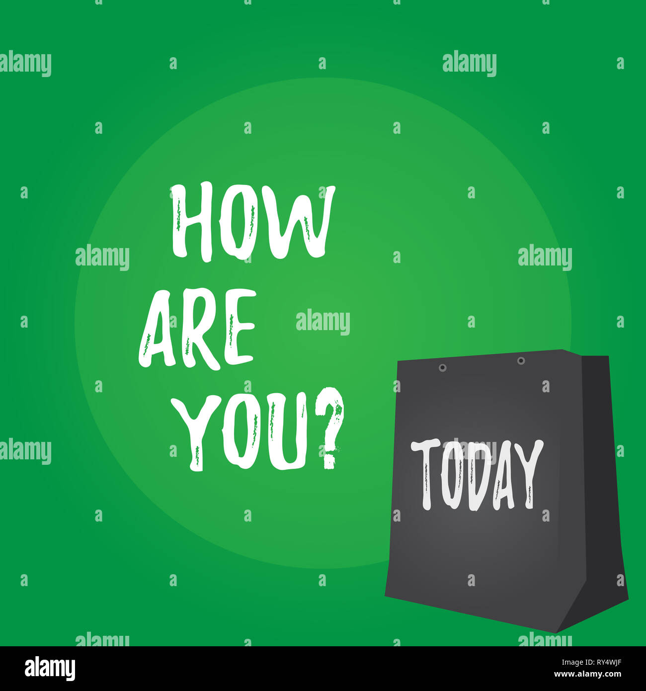Handwriting text How Are Youquestion. Conceptual photo Your Health ...