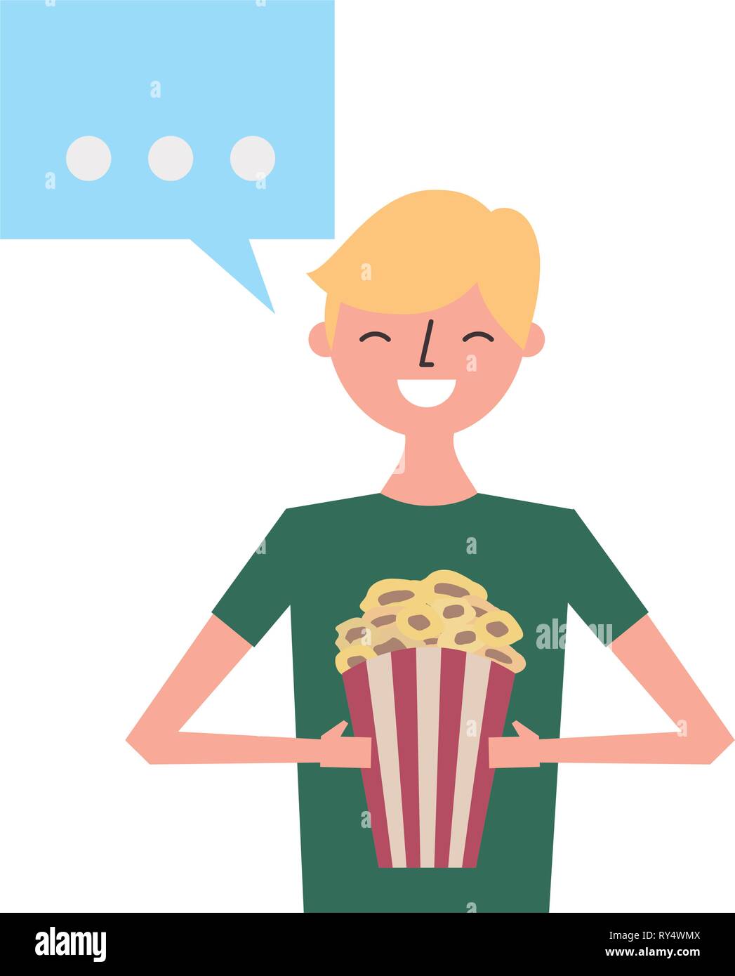 Corn guy Stock Vector Images - Alamy