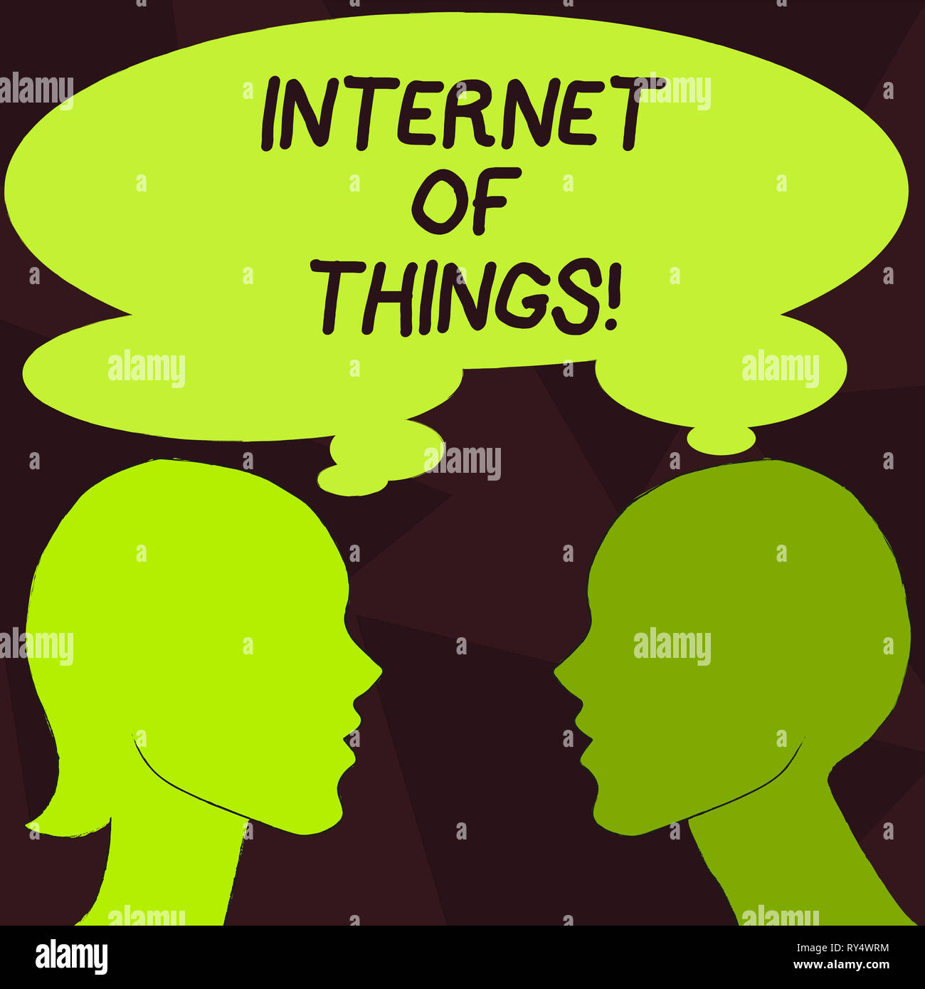 Handwriting text Internet Of Things. Conceptual photo Innovation ...