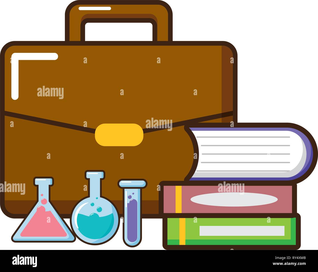 laboratory science bag book Stock Vector Image & Art - Alamy