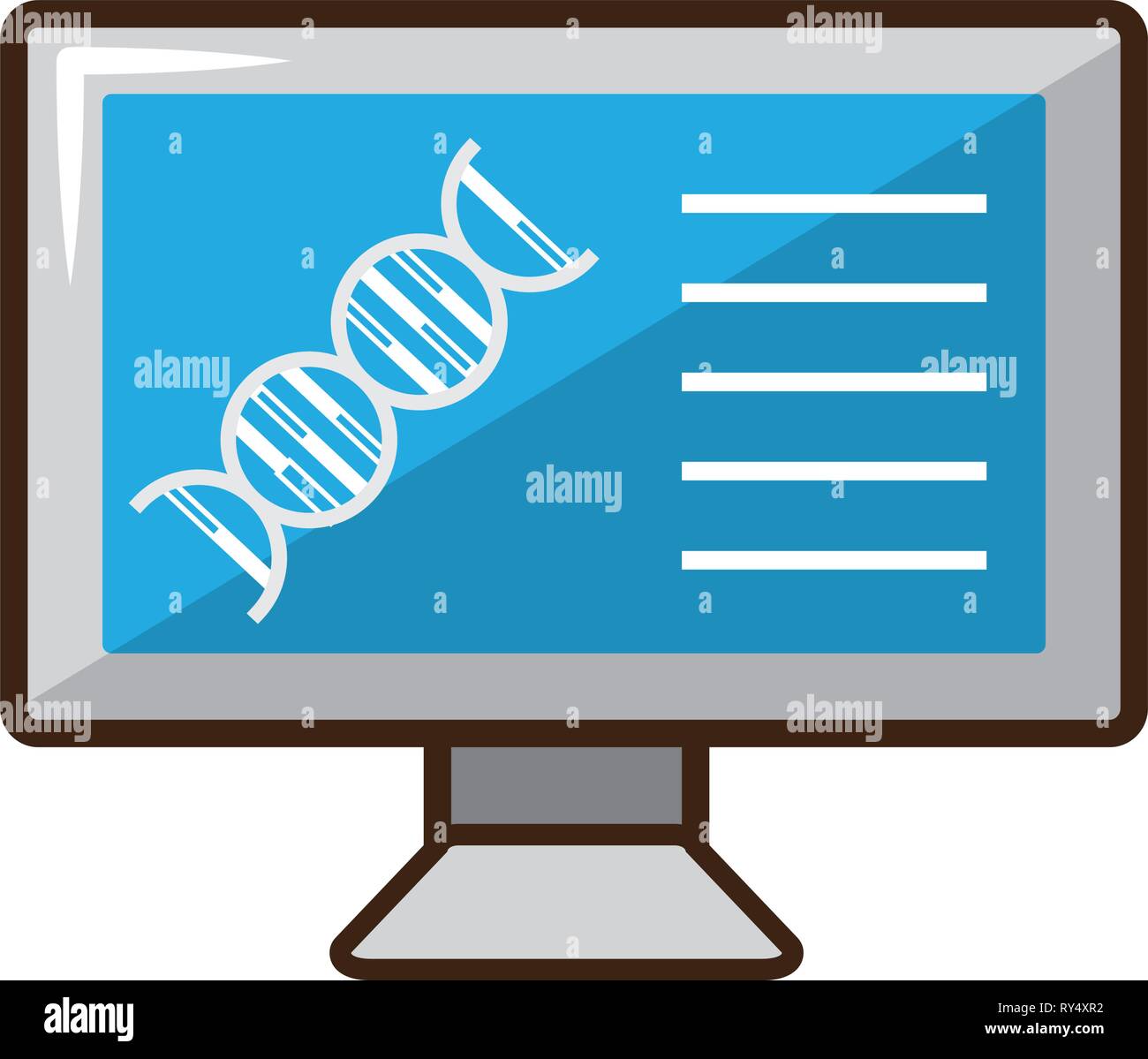 computer molecule laboratory science Stock Vector Image & Art - Alamy