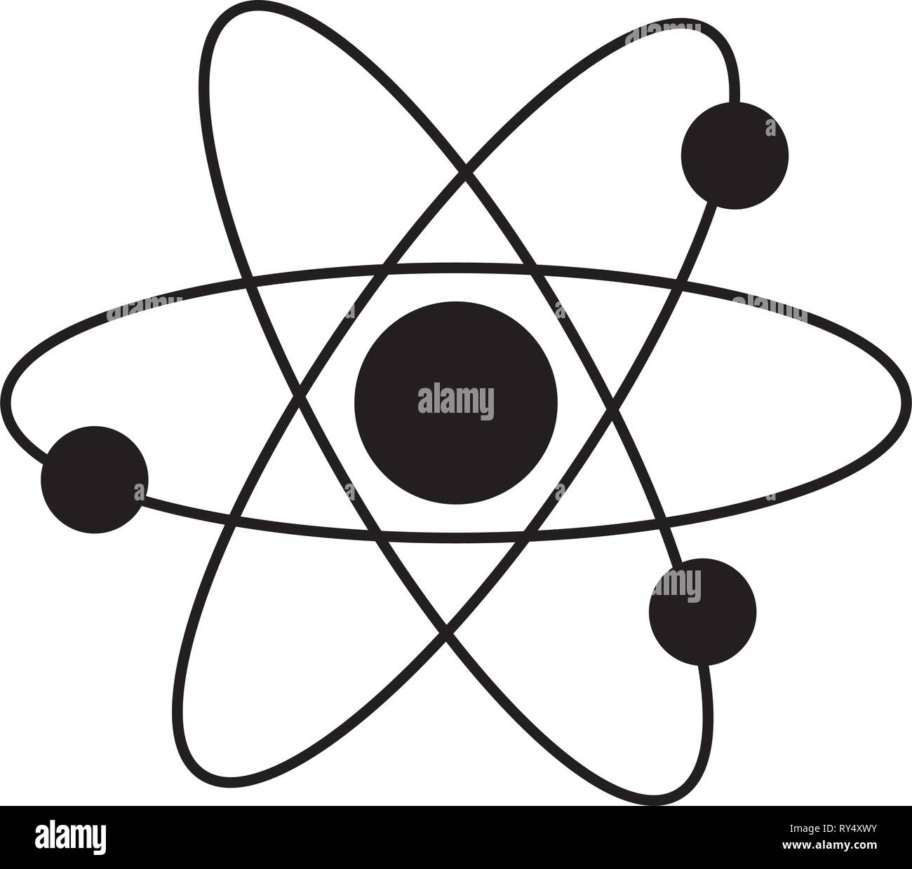 atom molecule science Stock Vector Image & Art - Alamy