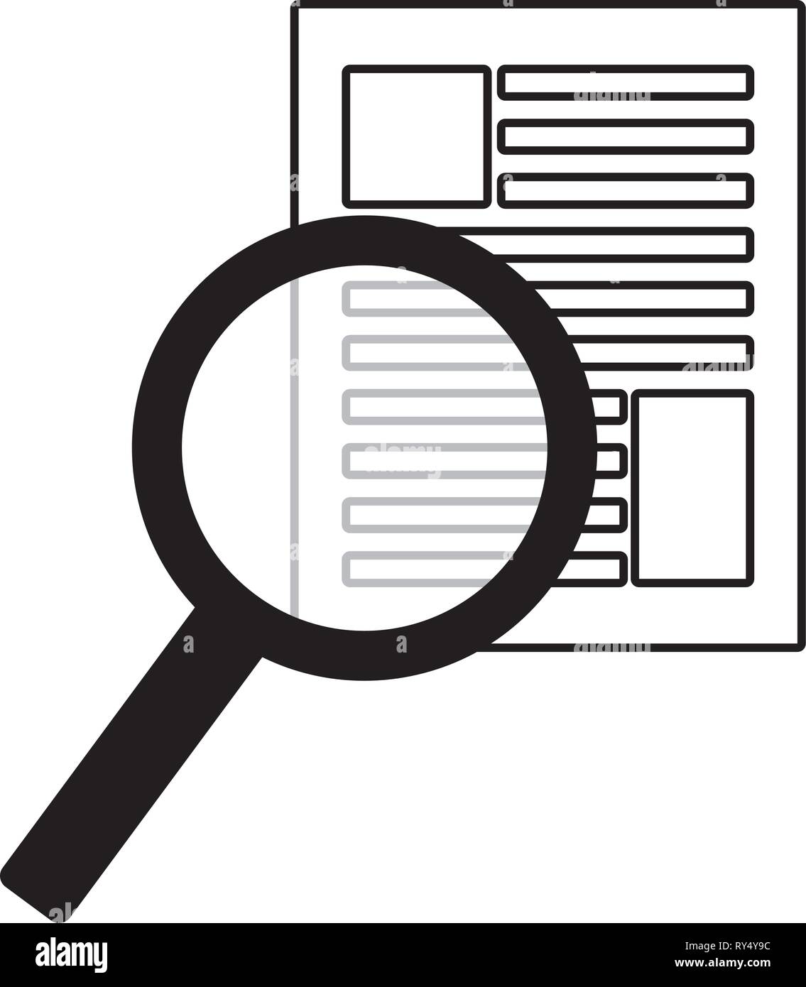 report magnifying glass medical science Stock Vector Image & Art - Alamy