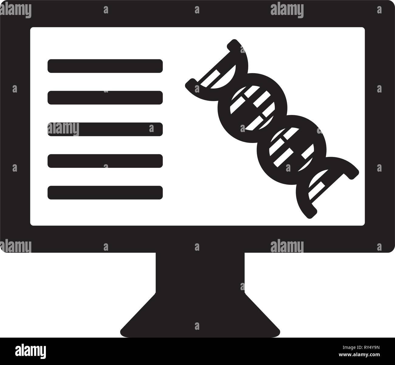 computer molecule laboratory science Stock Vector Image & Art - Alamy