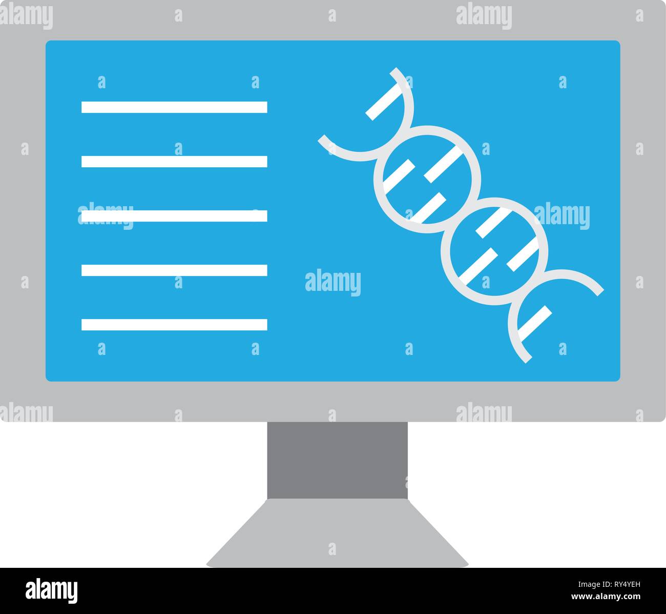 computer molecule laboratory science Stock Vector Image & Art - Alamy