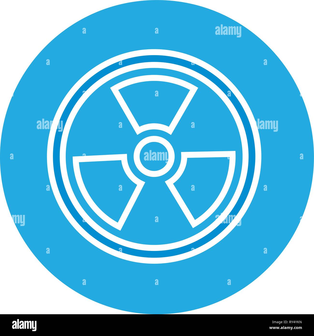 radiation symbol science Stock Vector Image & Art - Alamy