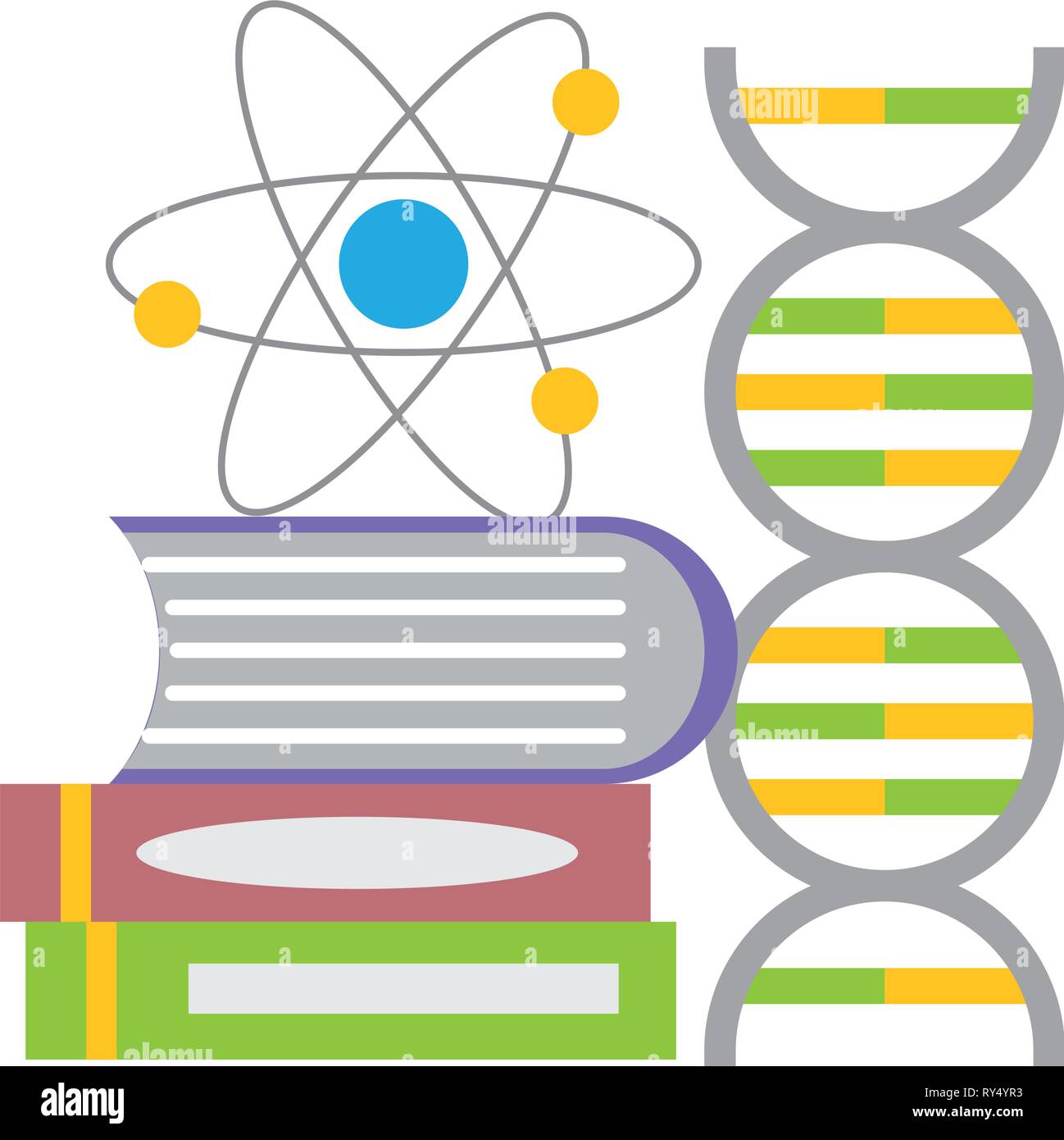 Dna molecule cartoon Stock Vector Images - Alamy