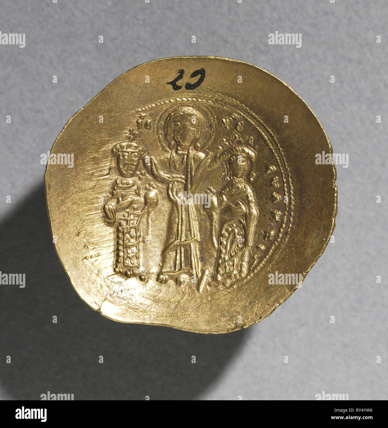 Nomisma with Eudocia and Romanus IV Diogenes (obverse), 1068-1071 ...