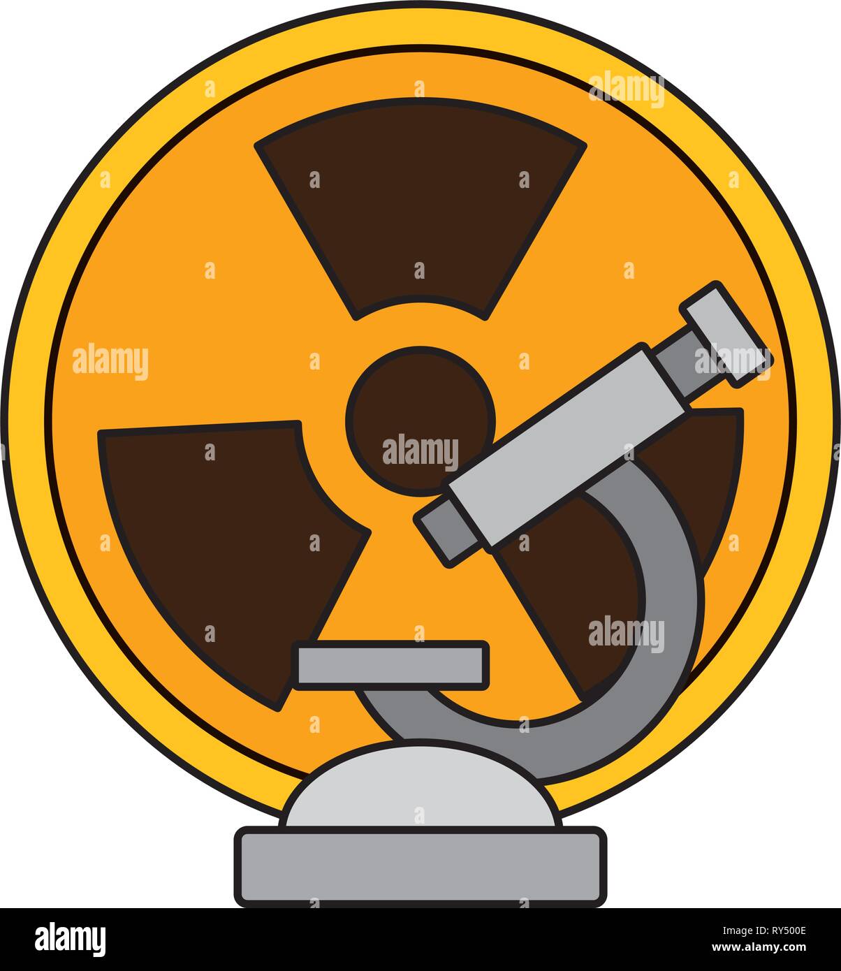 microscope radiation science Stock Vector Image & Art - Alamy