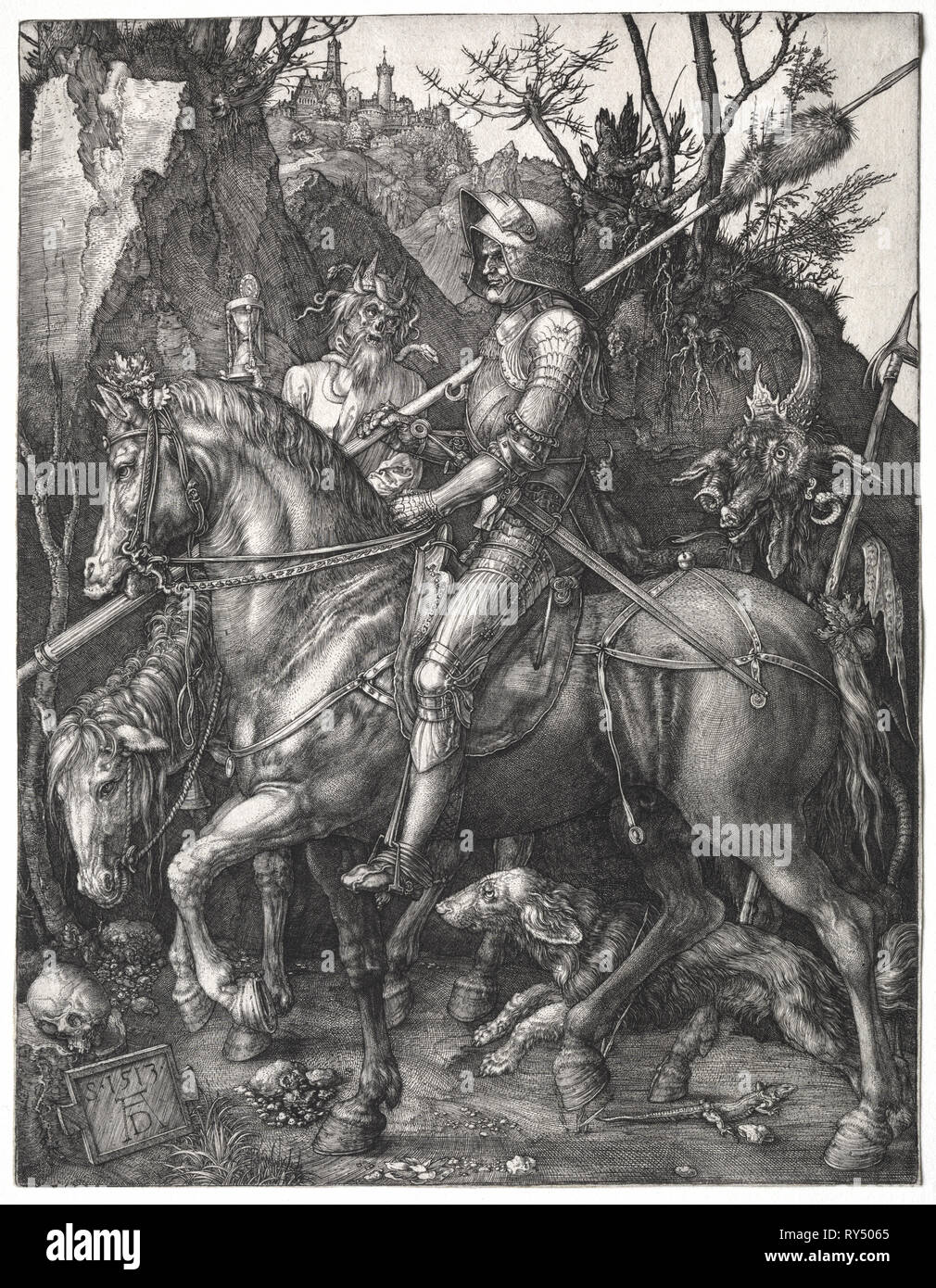 Albrecht dürer knight death devil hi-res stock photography and images ...