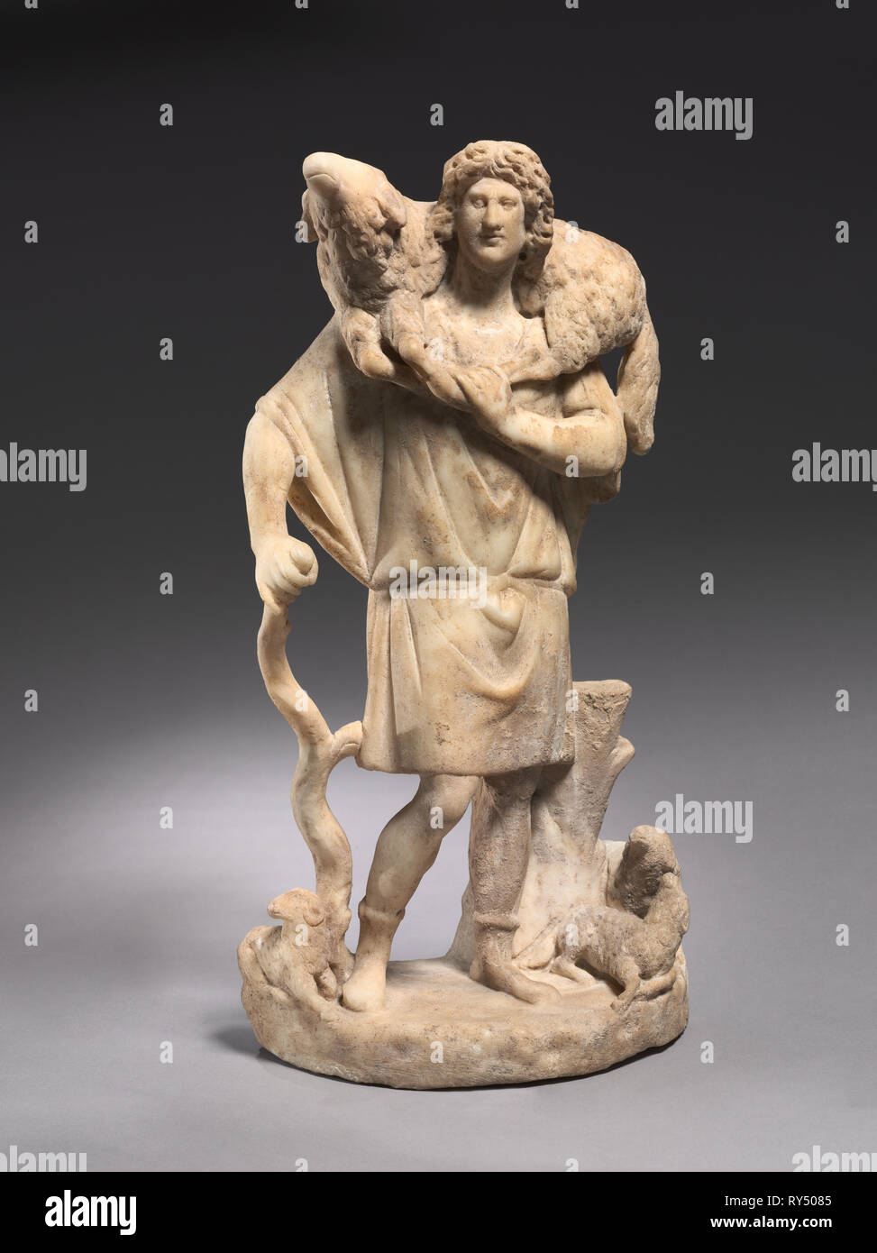 The Good Shepherd, 280-290. Late Roman, Asia Minor, early Christian ...