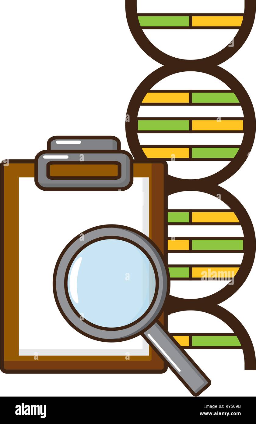 molecule magnifier laboratory science Stock Vector Image & Art - Alamy