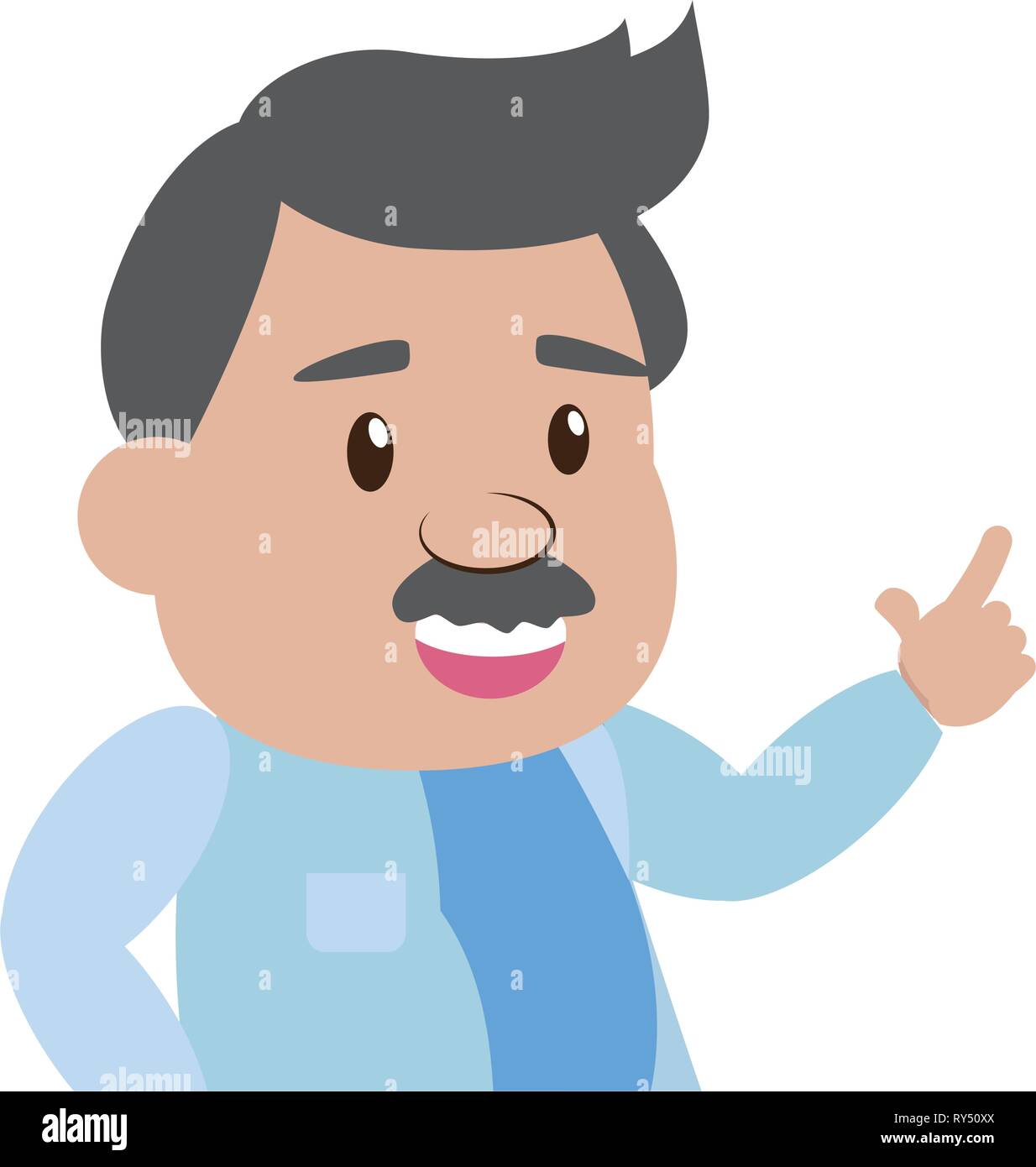 scientific professor character Stock Vector Image & Art - Alamy