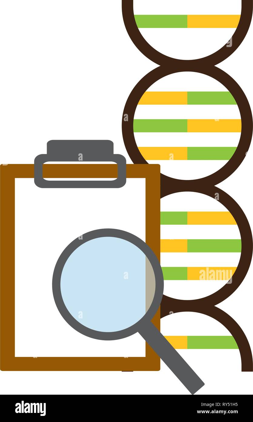 molecule magnifier laboratory science Stock Vector Image & Art - Alamy